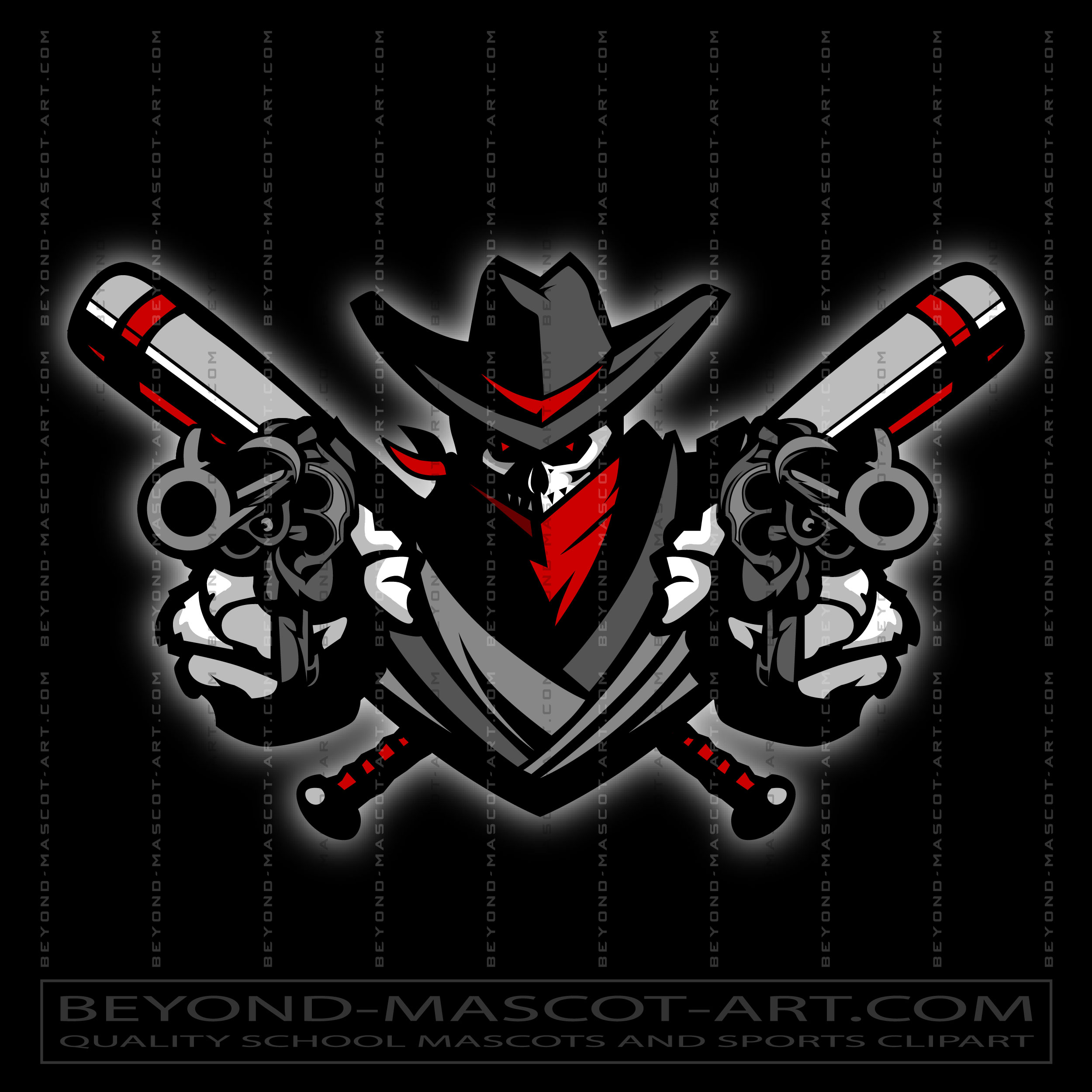 Outlaw Baseball Logo | baseball clipart image | Vector Format